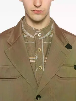 Brioni Multi-pocket Jacket - Neutrals
