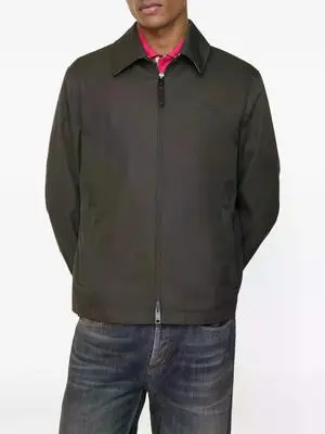 Burberry Tropical Gabardine Bloomsbury Harrington Jacket - Grey
