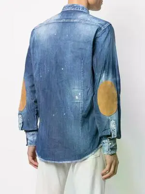 Dsquared2 Distressed Effect Denim Shirt