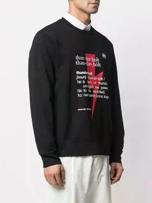 Neil Barrett Thunderbolt-print Sweatshirt