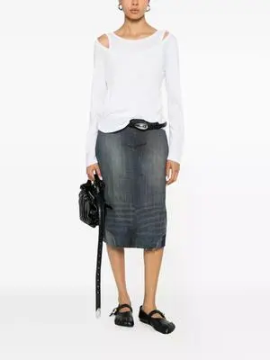 FAÇON JACMIN Julie Midi Skirt
