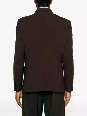 AMARANTO Double-breasted Peak-lapel Blazer