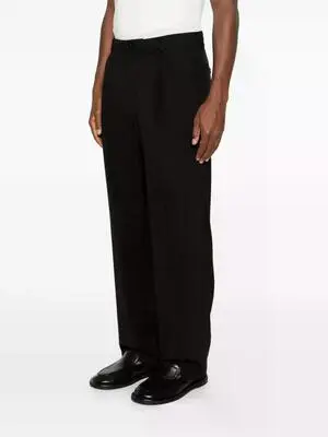 AMARANTO Pleated Trousers