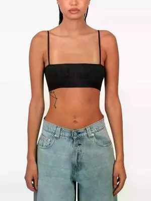 Gimaguas Selina Ribbed Top - Black