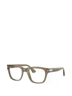 Persol Cecil Square Frame Glasses - Brown