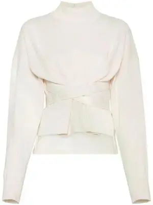 Iceberg Drop Shoulder Sweaters For Women