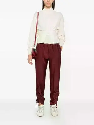 Iceberg Cream Virgin Wool Tie-waist Sweater