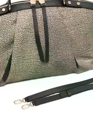 Borbonese Medium Frame Top-handle Tote Bag - Neutrals