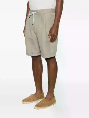 Brunello Cucinelli Pleated Drawstring Shorts