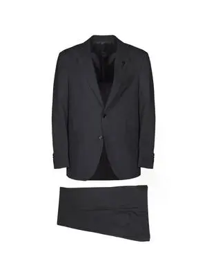 LARDINI Single-breasted Suit - Grey