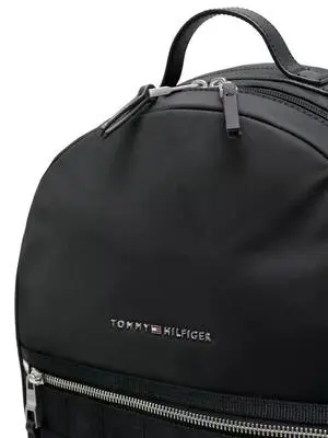 Tommy Hilfiger Logo Lettering Backpack - White