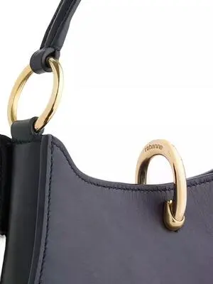 Rabanne Ring-lock Leather Shoulder Bag