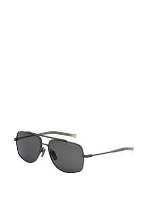 Dita Lsa-138 Double-bridge Pilot Sunglasses - Grey