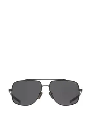 Dita Lsa-138 Double-bridge Pilot Sunglasses - Grey