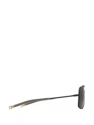 Dita Lsa-138 Double-bridge Pilot Sunglasses - Grey