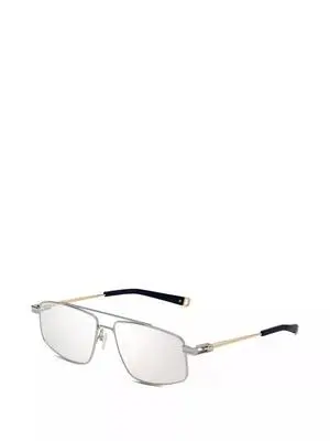 Dita Geometric-frame Double-bridge Glasses