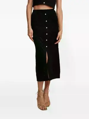 Hevron Knee Length Skirts