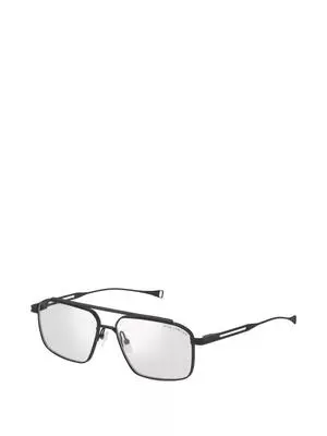 Dita Lsa-134 Double-bridge Square-frame Glasses - Black