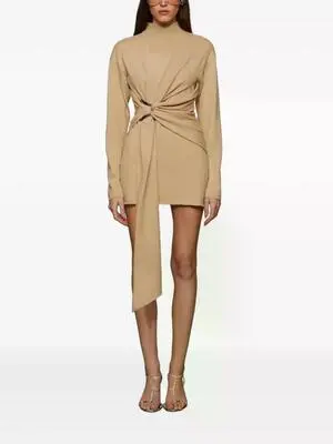 Et Ochs Draped Cocktail Dresses