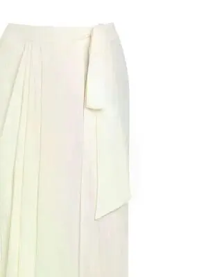 DELOS Ayla Crinkled Wrap Skirt
