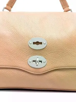 ZANELLATO Small Postina Daily Stud-embellished Tote - Neutrals