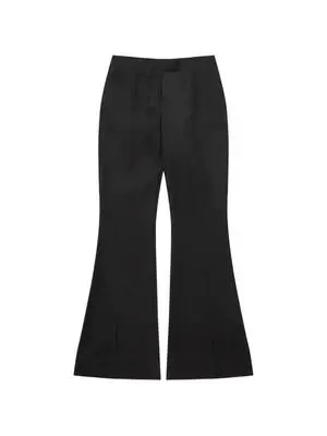 Matieres Fecales Flared Wool Trousers