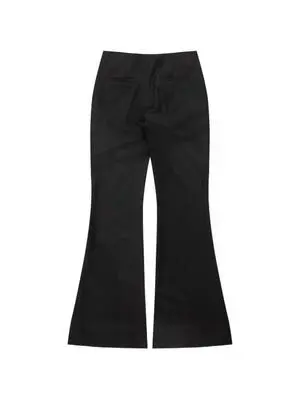 Matieres Fecales Flared Wool Trousers