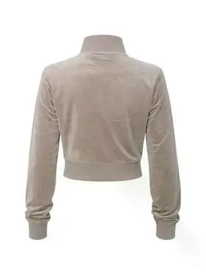 Guess Zip-fastening Velvet Jacket