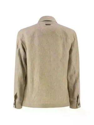 Peserico Linen Patch-pockets Jacket