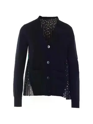 Sacai Frill Cardigans For Women