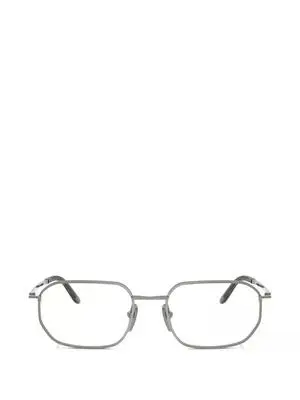 Prada Geometric Octagon Eyeglasses - Grey