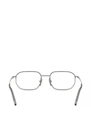 Prada Geometric Octagon Eyeglasses - Grey