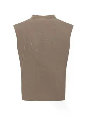 Satisfy Mothtech Distressed-effect T-shirt