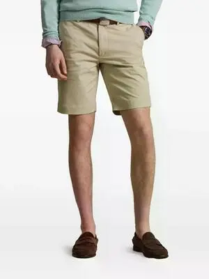 Polo Ralph Lauren Logo-patch Shorts - Neutrals