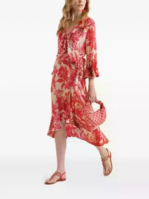 Malìparmi Floral Print Midi Dress