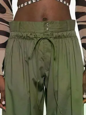ANIYE BY Drawstring-waist Trousers - Green
