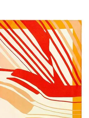 Raquel Diniz Abstract Foulard Scarf - Neutrals