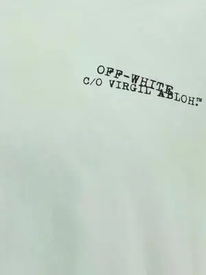 Off-White Arrow Logo-print T-shirt - Green