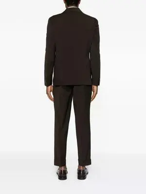 LUIGI BIANCHI MANTOVA Double-breasted Suit - Brown