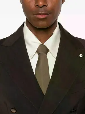 LUIGI BIANCHI MANTOVA Double-breasted Suit - Brown