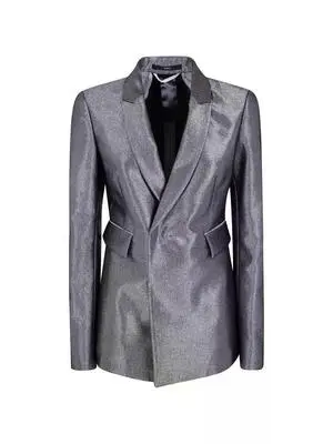 SAPIO Metallic Finish Denim Jacket