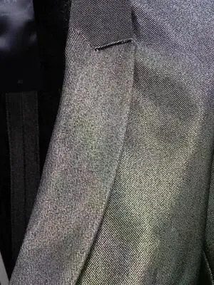 SAPIO Metallic Finish Denim Jacket