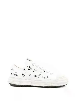 Mihara Yasuhiro Perforated Sneakers For Men