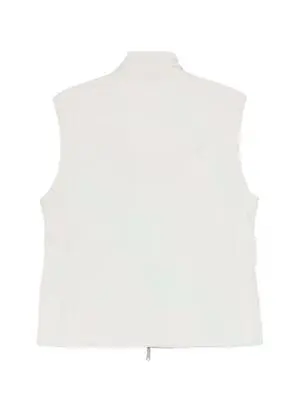 Eleventy Quilted Zip-up Gilet - Neutrals