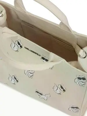 Karl Lagerfeld Medium Ikon Choupette Tote Bag