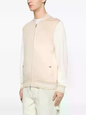 Eleventy Zip-up Bomber Jacket - Neutrals