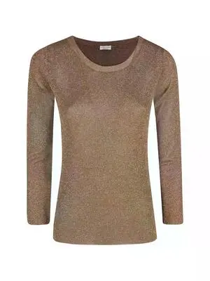 ROBERTO COLLINA Metallic Finish T-shirt