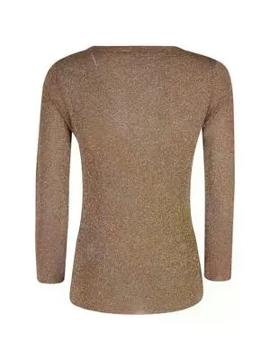 ROBERTO COLLINA Metallic Finish T-shirt