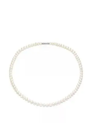YOJ Choker Pearl Necklace - Silver
