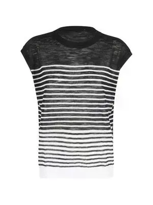 ROBERTO COLLINA Striped T-shirt